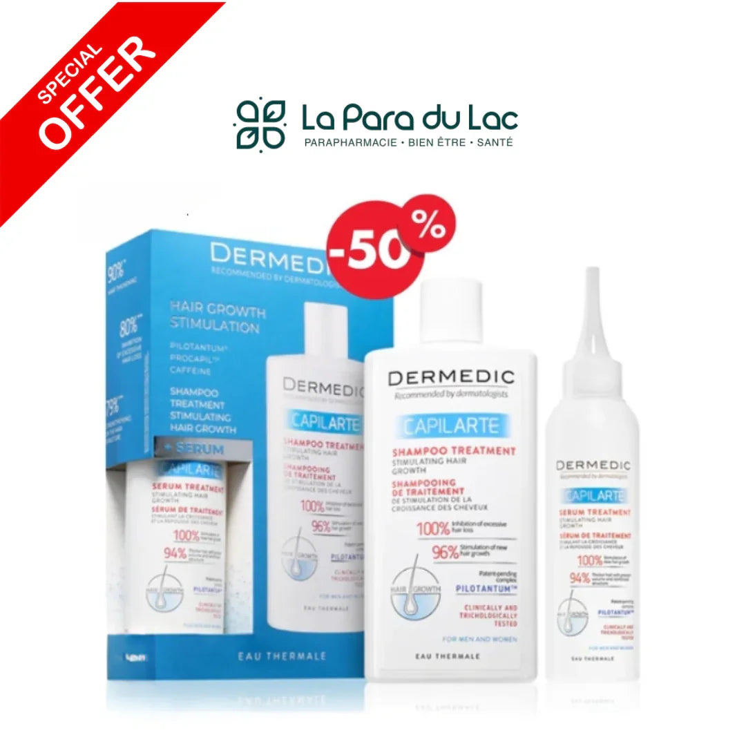 DERMEDIC Capilarte Coffret Anti-Chute & Croissance des Cheveux - Prix ...